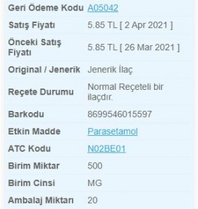 En Güçlü ve En tesirli Ağrı Kesici İsimleri? Ağrı Kesici Fiyatlari ...