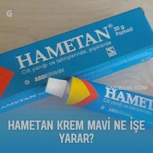 Hametan Krem Sarı İle Mavi Arasındaki Fark Nedir, Hangisi Daha Etkili ...